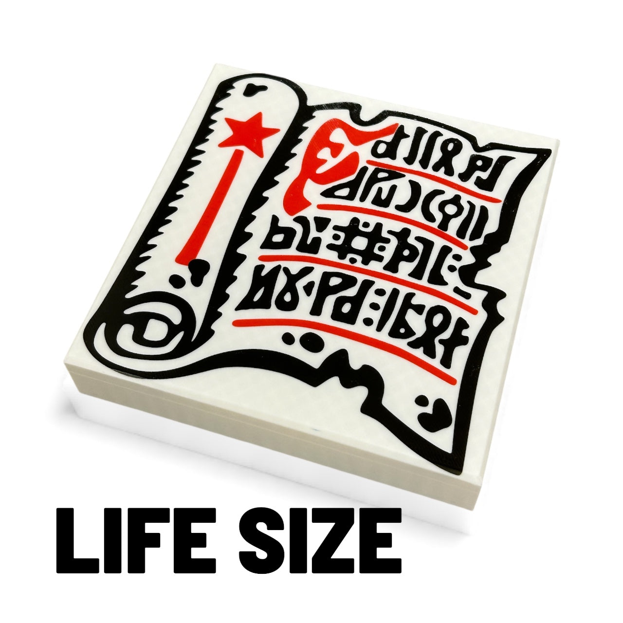 Life-Size 90s Magic Wizard Scroll Tile / Cosplay – MinifigMadison
