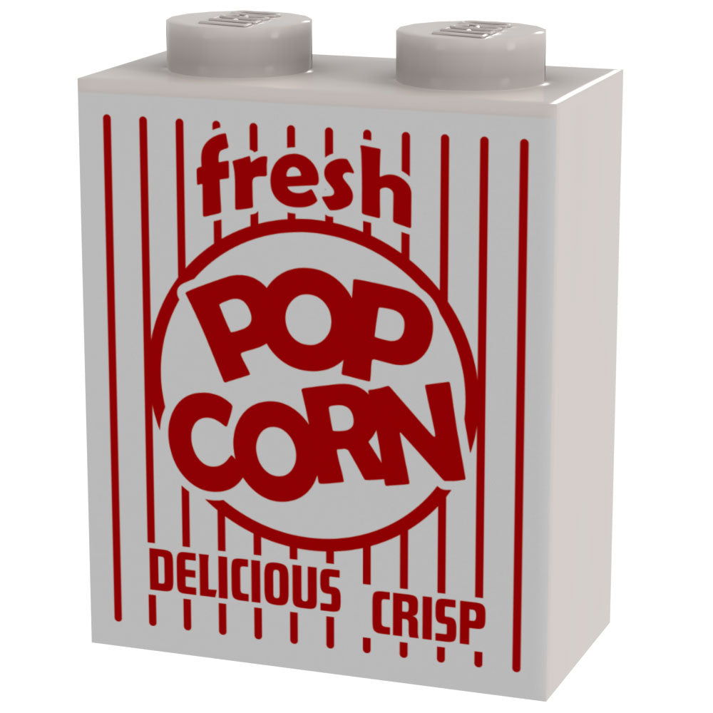 Fresh Popcorn Box for Minifigs - B3 Customs using LEGO parts ...